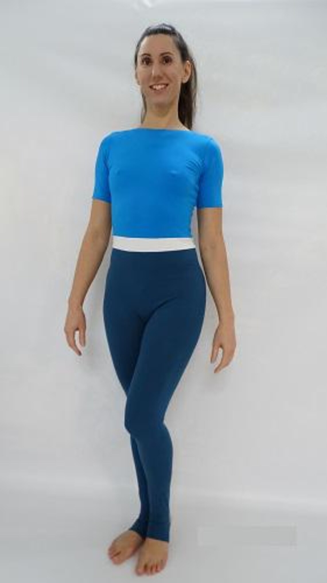 All Cotton Outfit Model Boat for Aerial Acrobatics Dance Gym Contortion ...