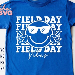 Field Day Vibes SVG: School Trip Squad Design (digital Download) - Etsy