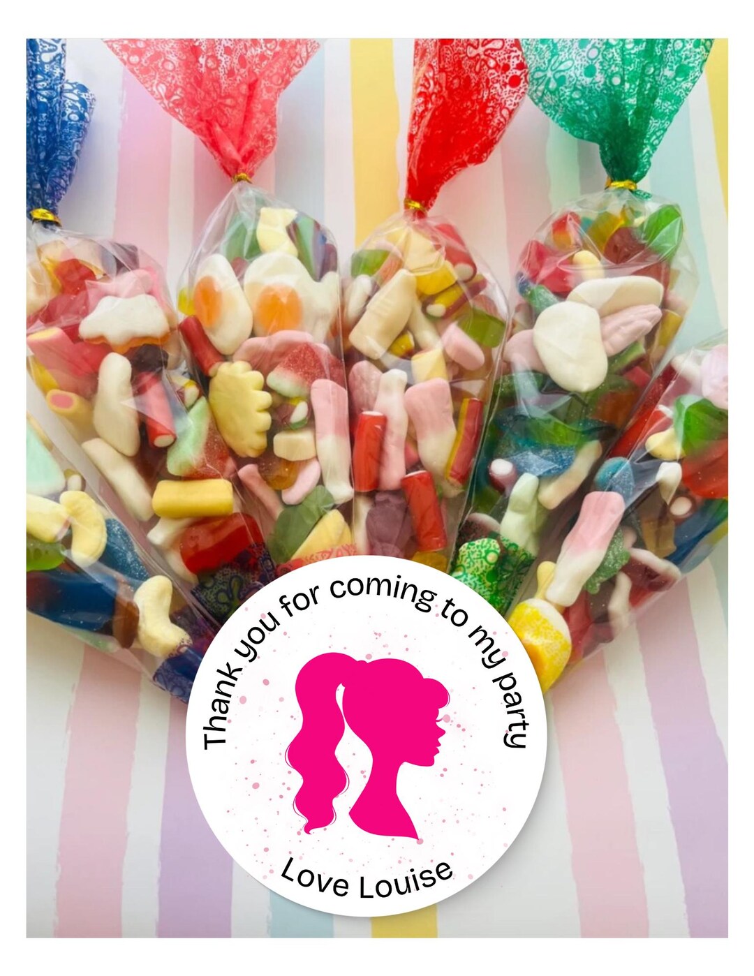 Barbie Sweet Cones,barbie Party, Kids Sweet Cones,party Favours,party ...