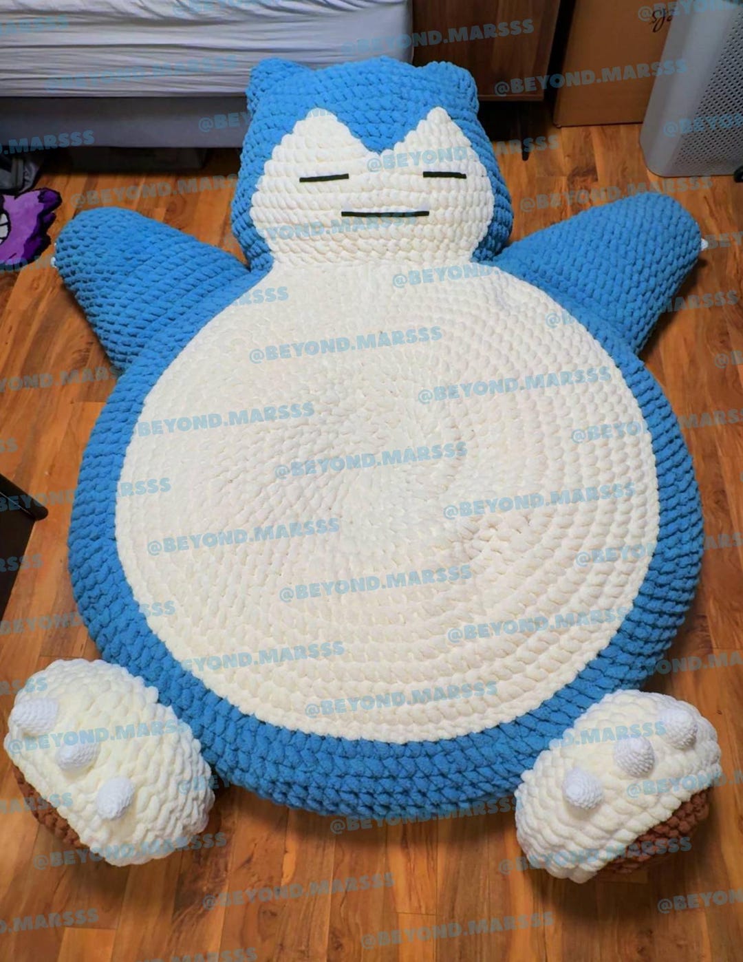 Life Size Sleeping Monster - Digital Crochet Pattern - Etsy