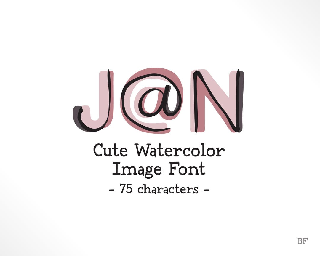 JAN Font – Soft Pink Display Typeface for Baby Girl Logo, Feminine ...