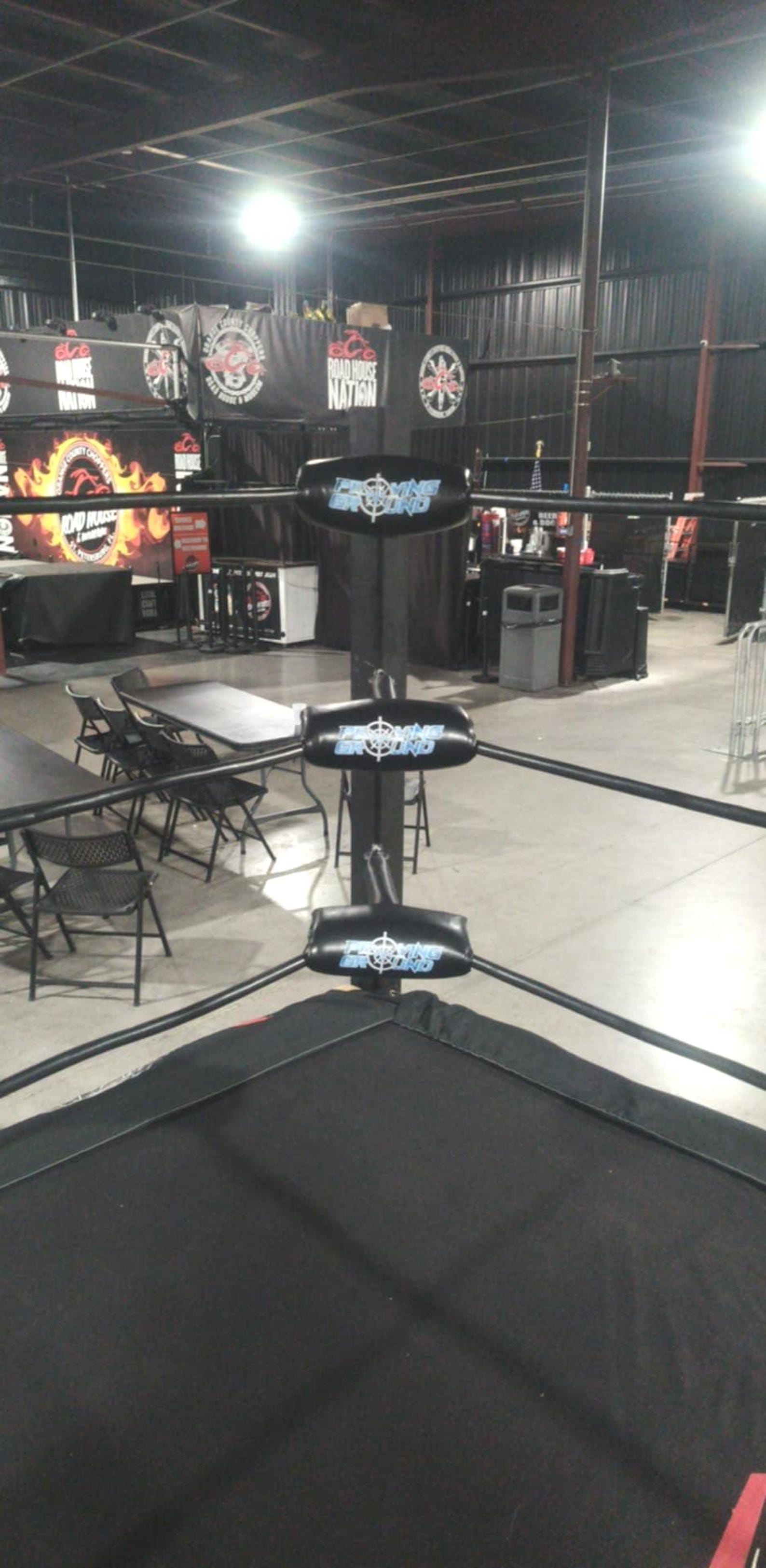 Personalized Turnbuckle Pads – Wrestling Ring Standard Size With Logo ...