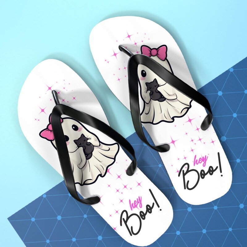 Halloween Flip Flops - Etsy