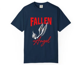 Gothic Tee: Fallen Angel - Etsy