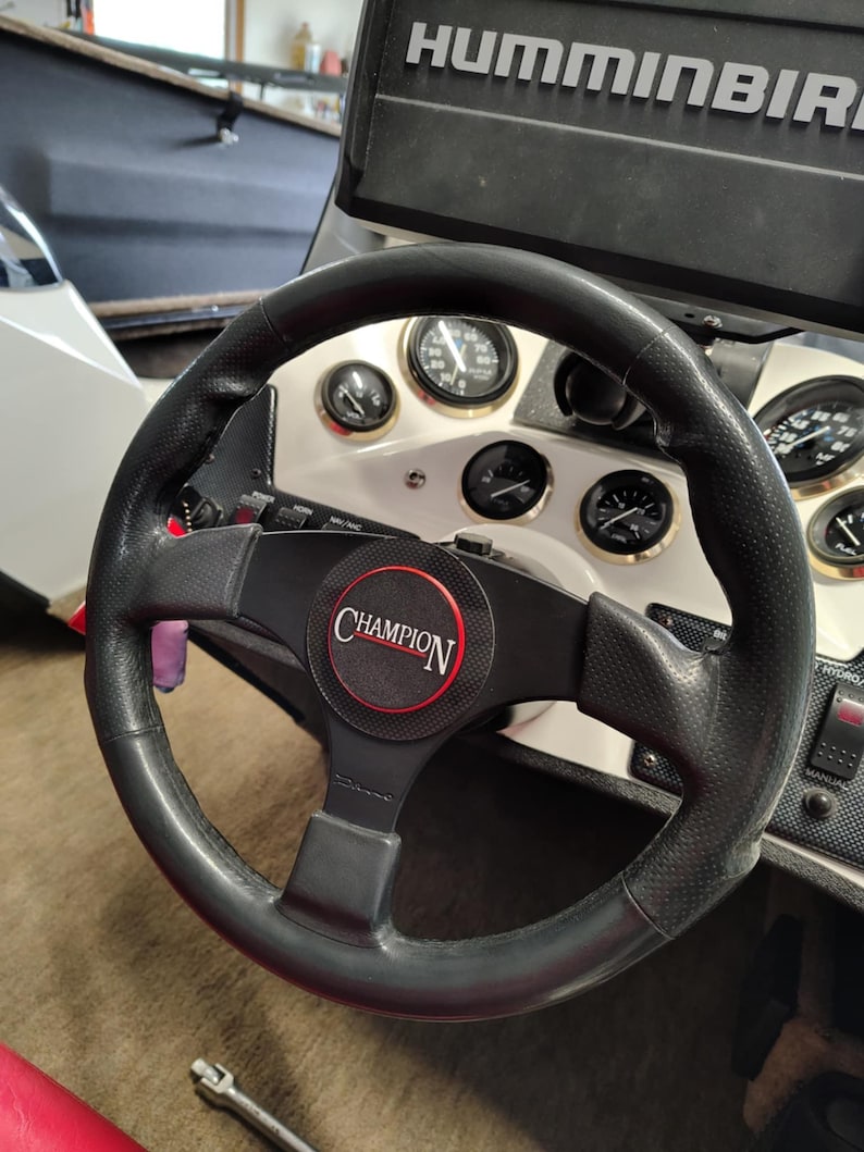 Champion Boat Steering Wheel Cap - Etsy