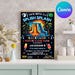 Waterslide Birthday Invitation: Splash Party Canva Template (digital ...