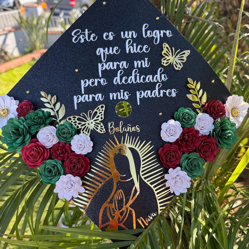 Flowers for Graduation Cap - Etsy