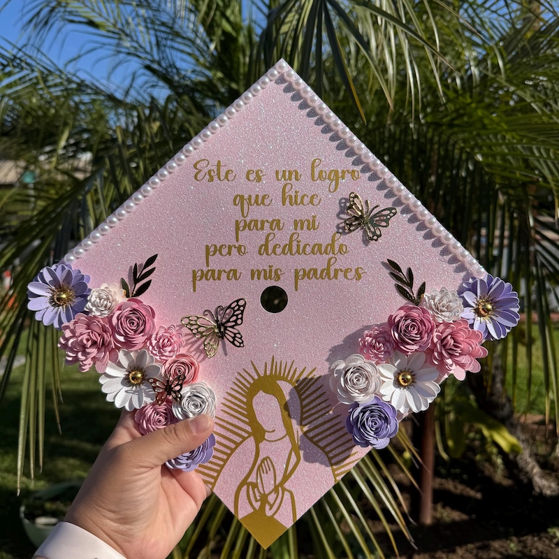 Pink Cap Topper Spanish - Etsy