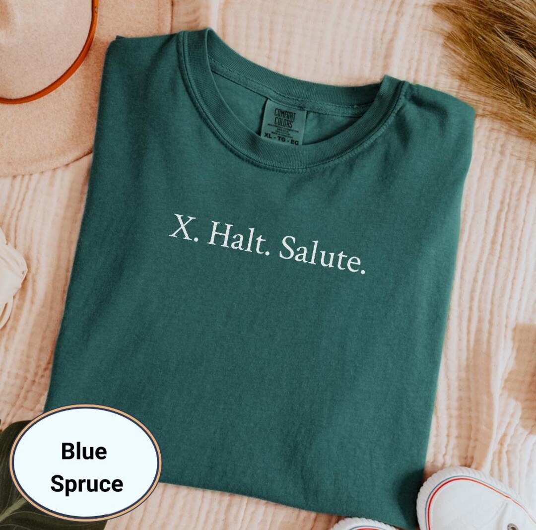 Fun Dressage Shirt X Halt Salute T-shirt, Equestrian Tee, Comfort ...