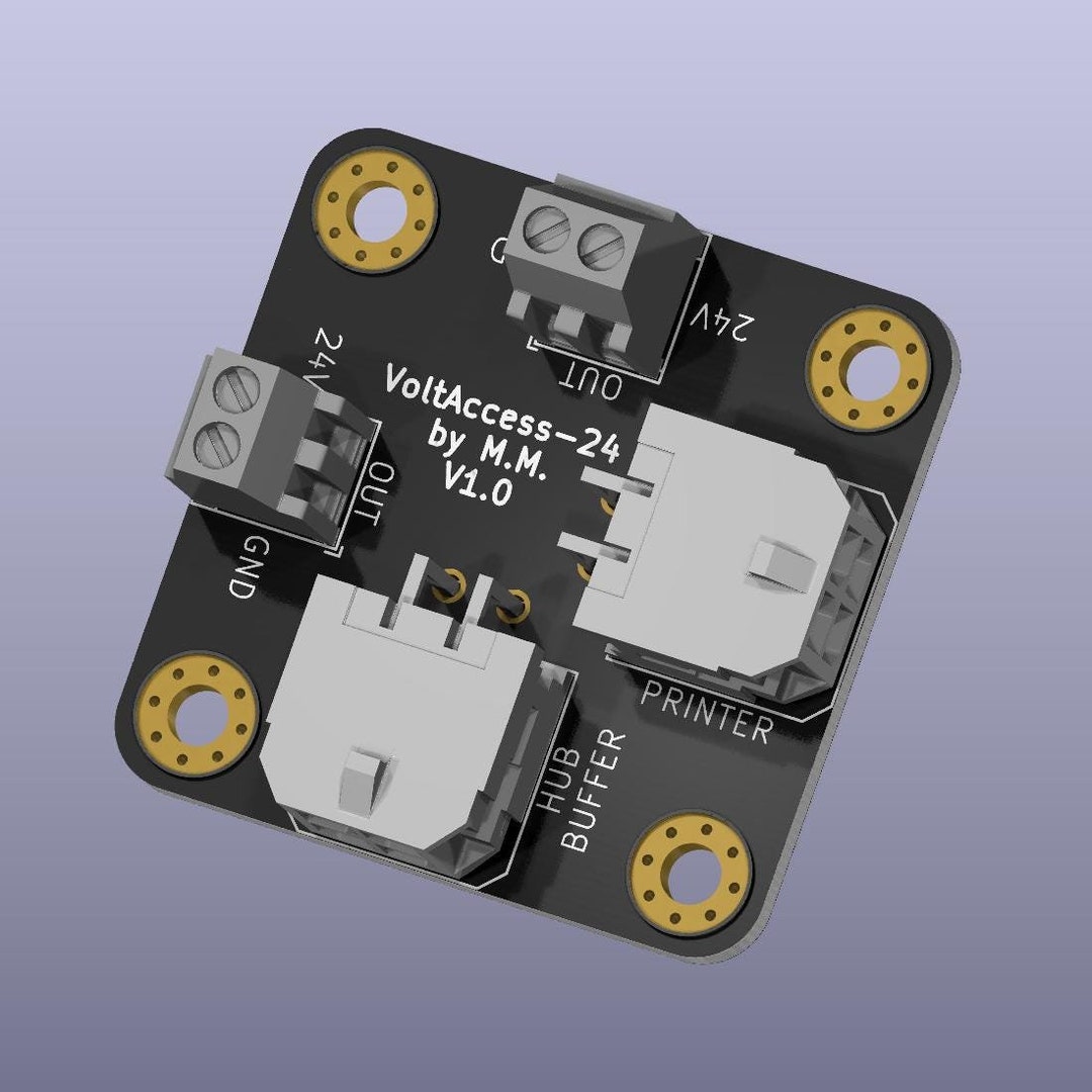 Volt Access 24 V1.0 - Dual 24V Board for Bambu Lab Printer - Etsy