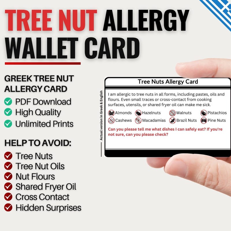 Tree Nut Allergy - Etsy