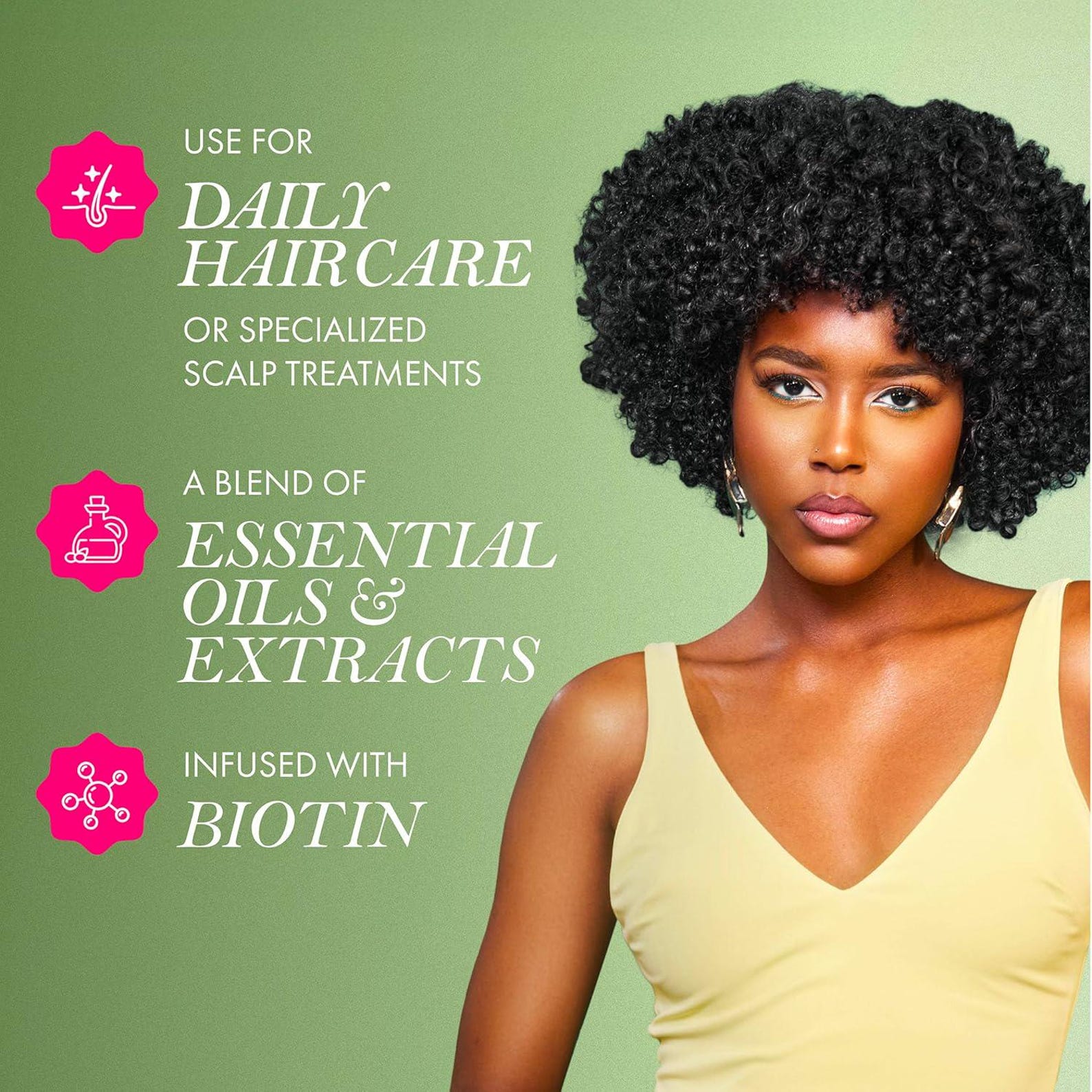 Mielle Rosemary Mint Scalp & Hair Strengthening Oil for All Hair Types ...