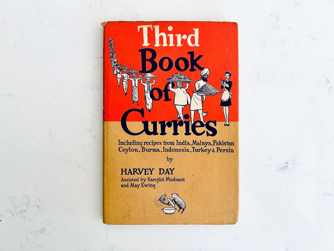 Vintage 60s Curry Recipe Book / Rare Cookbooks / Third Book of Curries ...