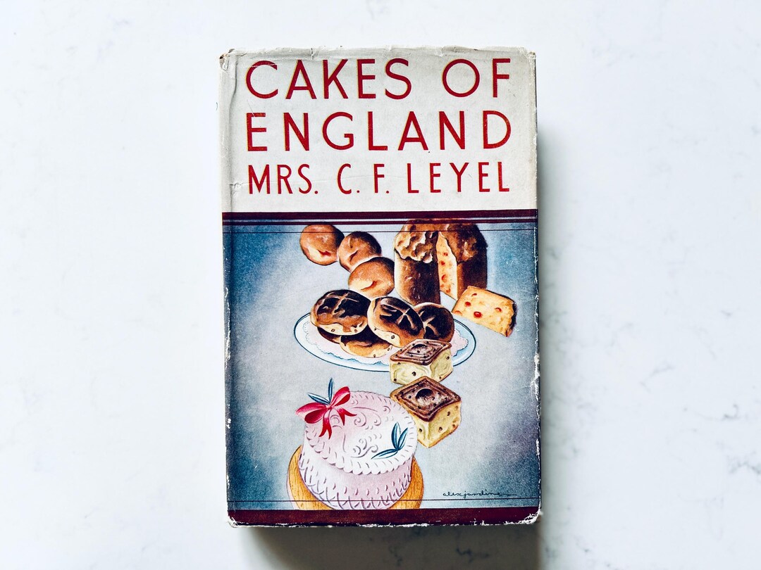 Rare 1930s Baking Recipe Book / Vintage Cookbooks / Cakes of England ...