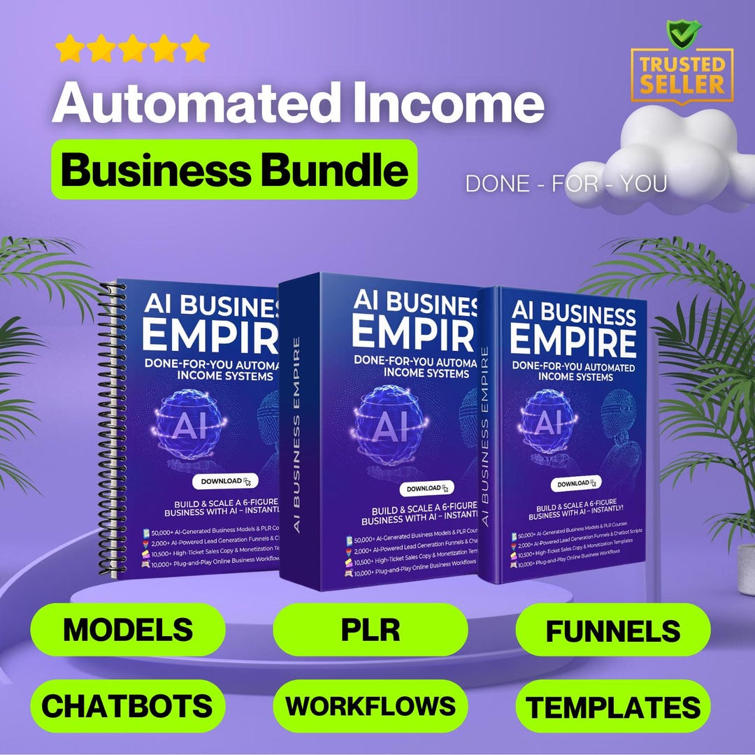 50,000+ AI Business Models & Funnels | PLR, MRR, Resell Rights | Digital Courses, Sales Funnels ...