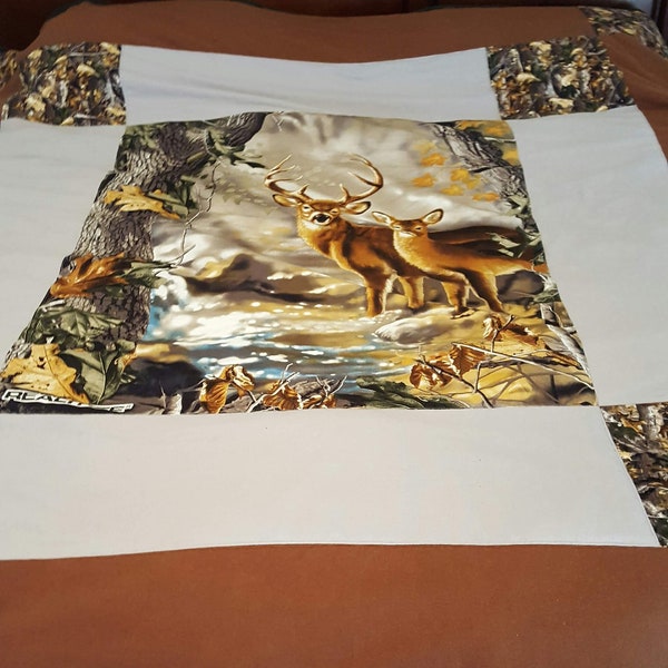 Deer Quilt - Etsy