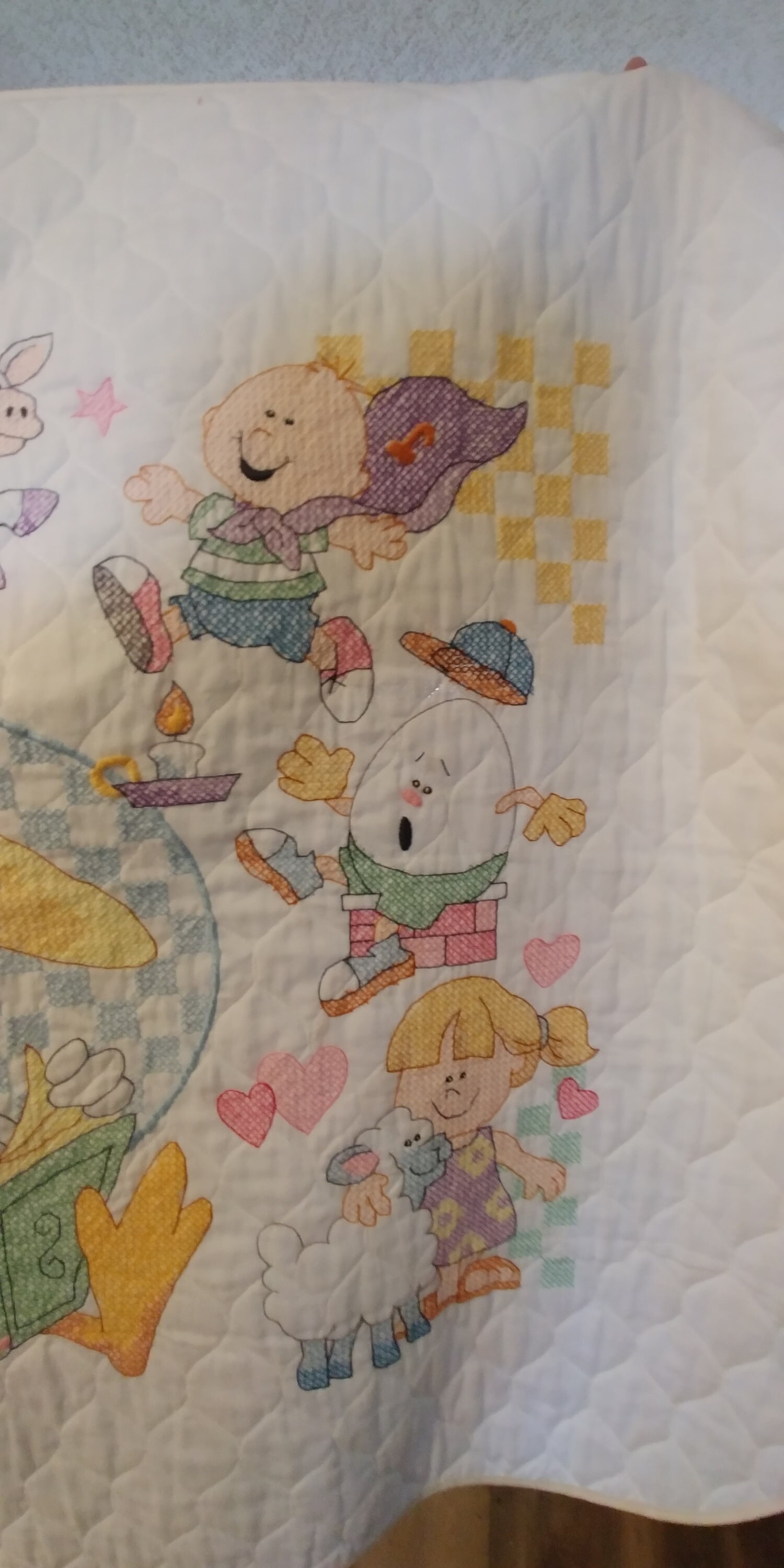 Mother Goose Baby Quilt - Etsy