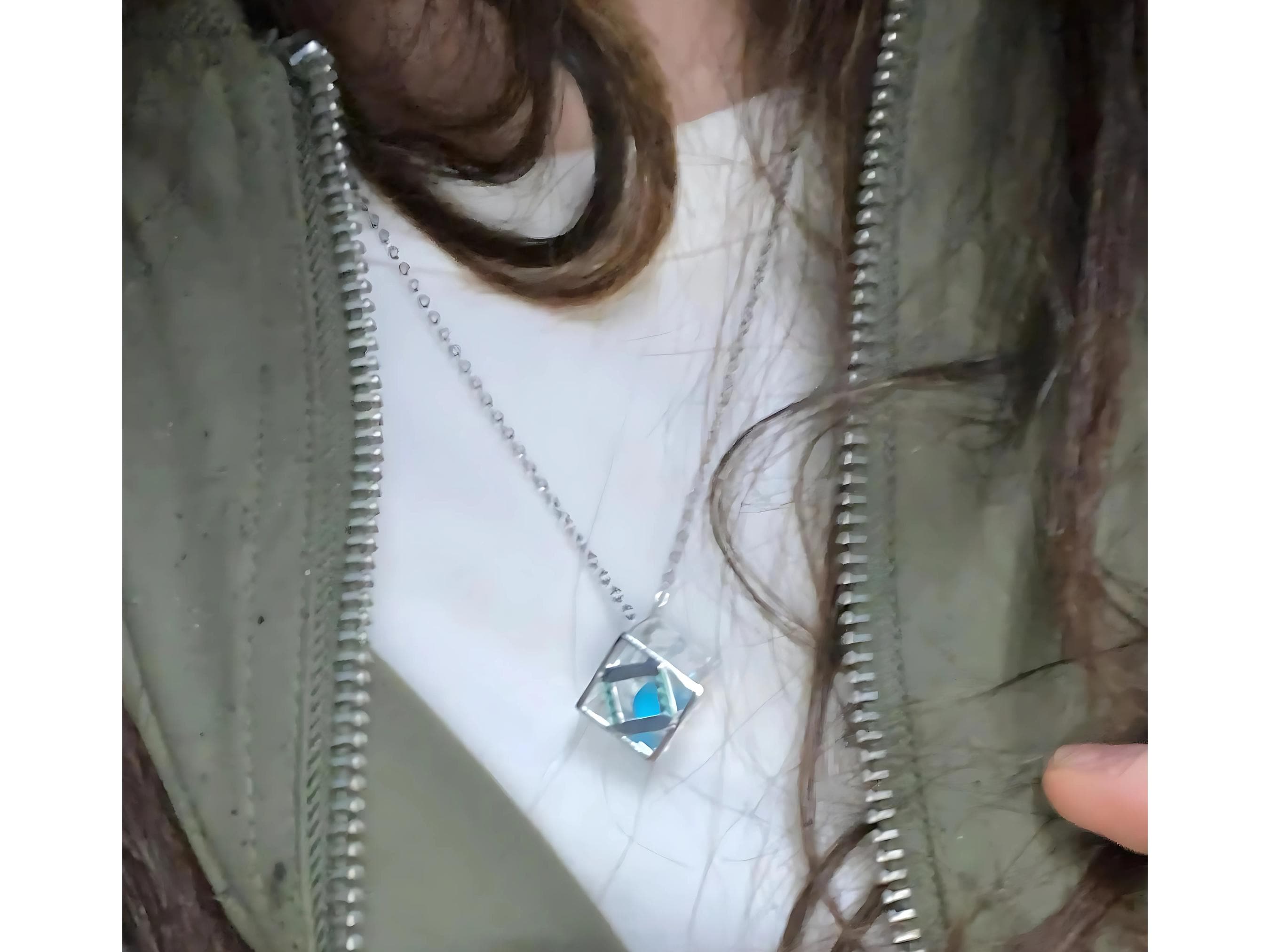 Anime Hatsune Miku Inspired Chain Necklace, Kawaii Anime Jewelry, Anime ...
