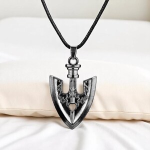 Anime Arrow Necklace, Anime Inspired Jewelry, Anime Cosplay Necklace ...