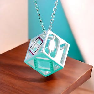 Anime Hatsune Miku Inspired Chain Necklace, Kawaii Anime Jewelry, Anime ...