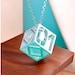 Anime Hatsune Miku Inspired Chain Necklace, Kawaii Anime Jewelry, Anime ...