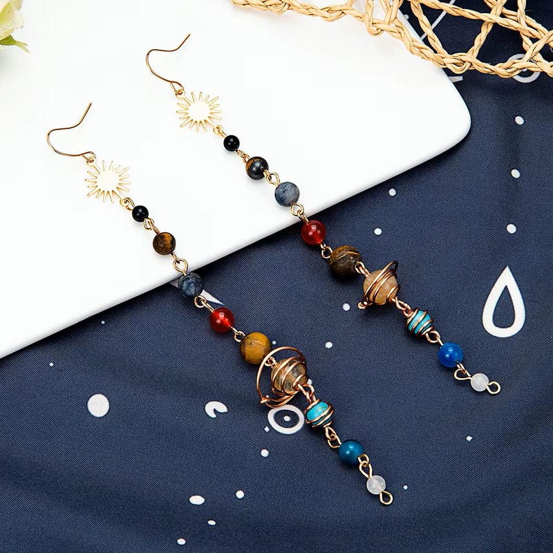 Solar System Jewelry - Etsy