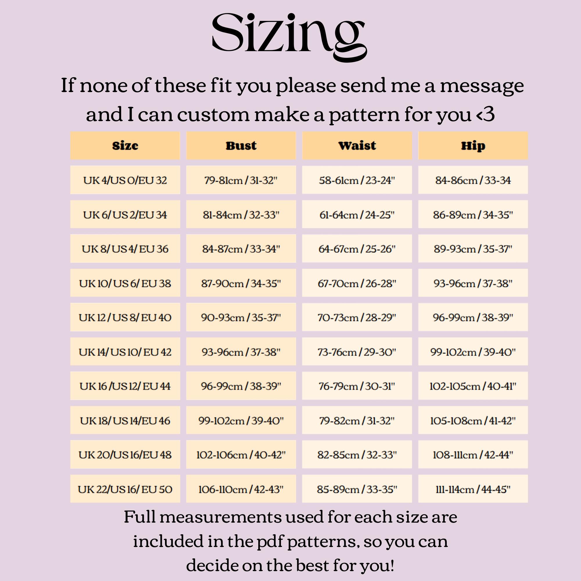 Peasant Blouse PDF Sewing Pattern: Renaissance Milkmaid Top (XXS-5XL A0 ...