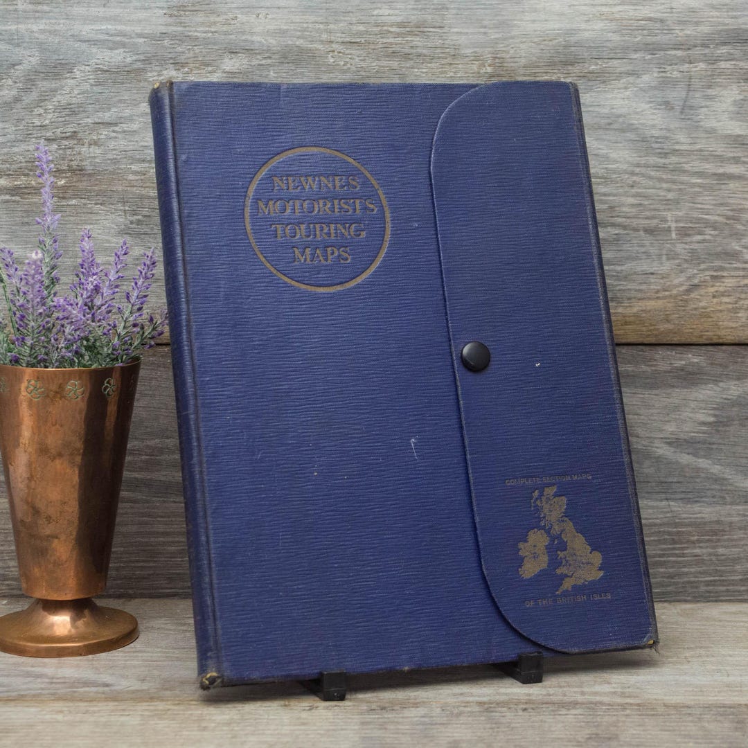 Newnes Motorists Touring Maps of United Kingdom, Circa 1930. - Etsy