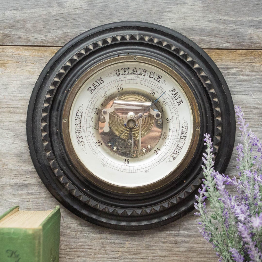 Vintage Aneroid Barometer, Circa Early to Mid Century. - Etsy