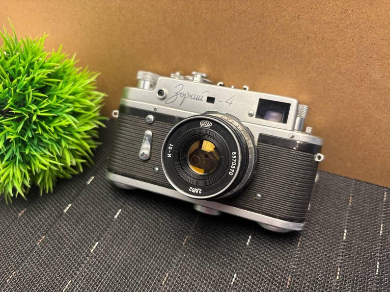 Working Film Camera,camera Zorky 4,vintage Soviet,camera for ...