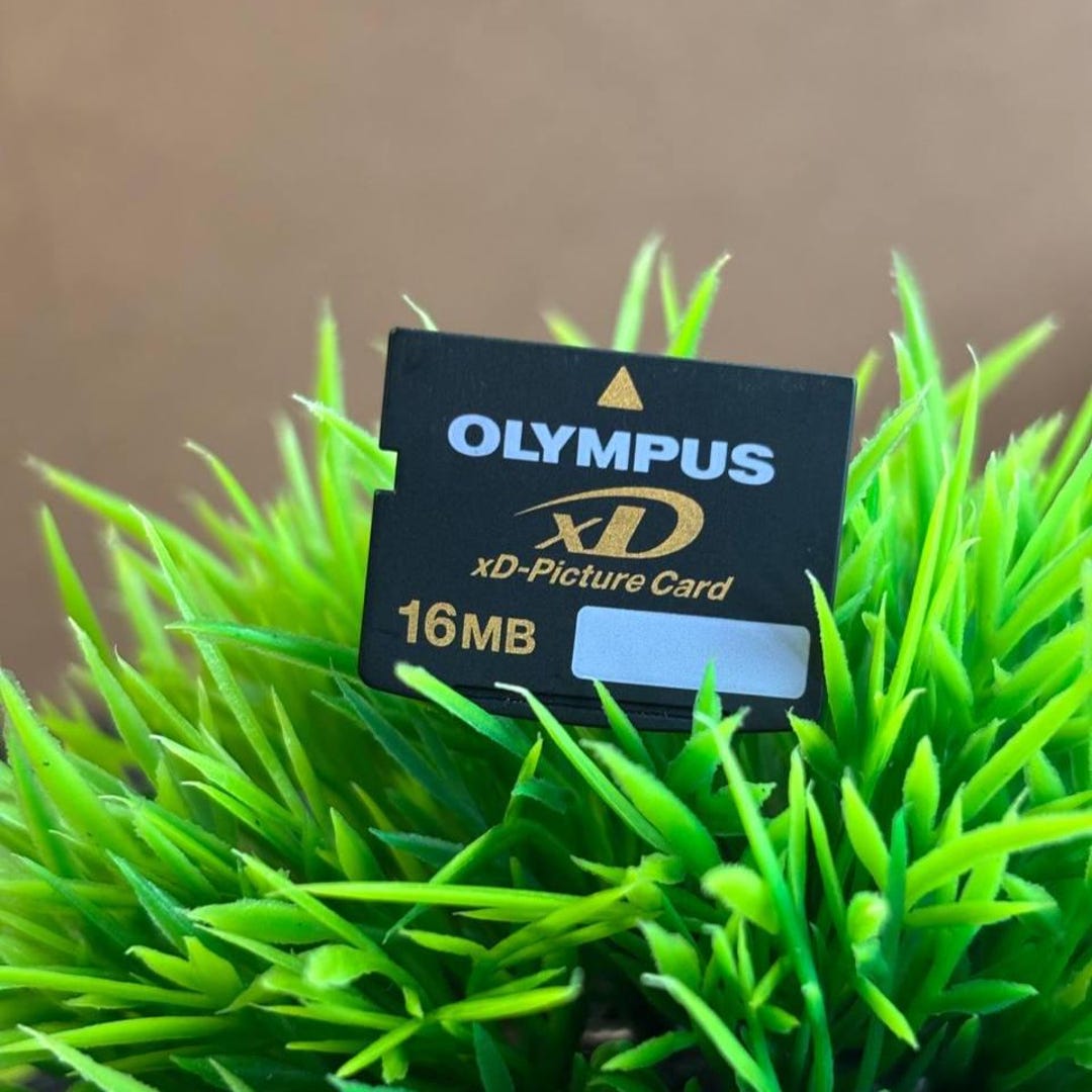 Vintage, Olympus XD Card, 16 Mb XD Picture Card Type Xd-picture Card ...