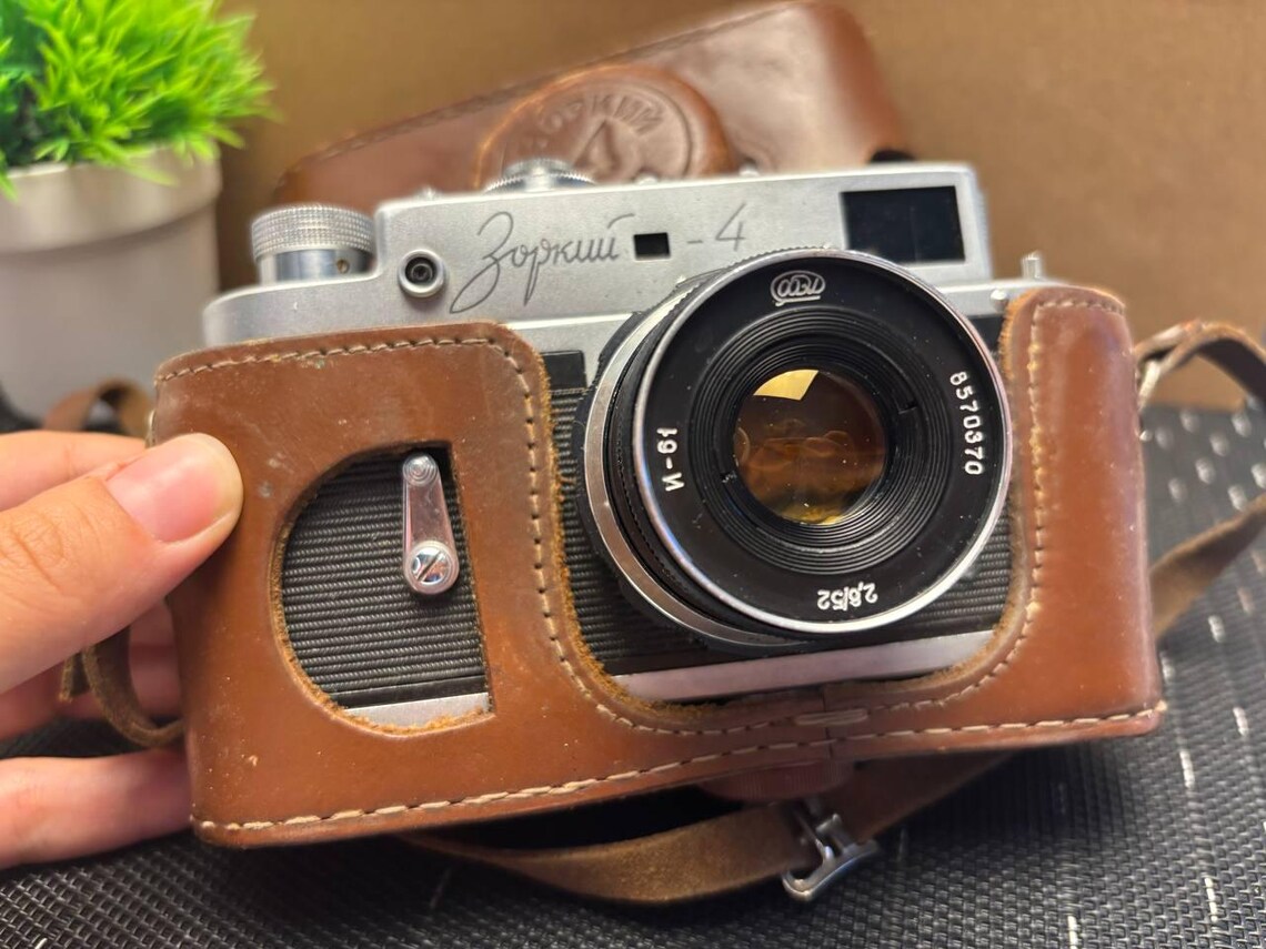 Working Film Camera,camera Zorky 4,vintage Soviet,camera for ...