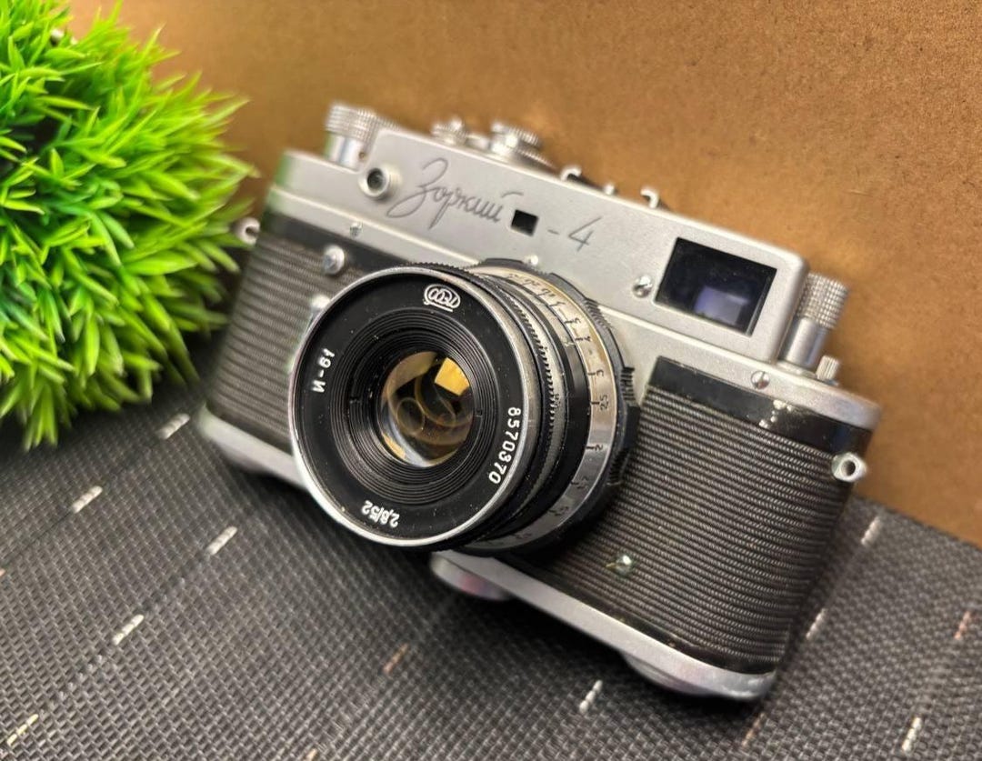 Working Film Camera,camera Zorky 4,vintage Soviet,camera for ...