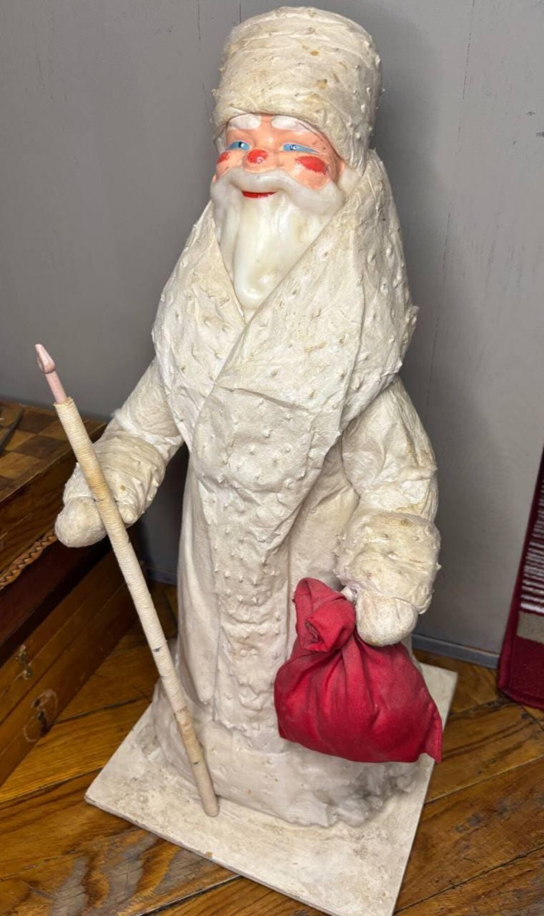 Soviet Santa Claus Figurine for Under the Christmas Tree,ussr,soviet ...