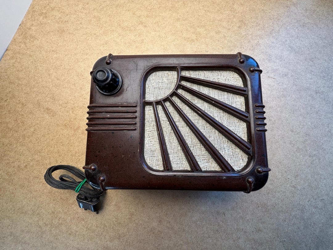 Collectible Radio,bakelite Radio USSR 1950 Years Rare,small, Compact ...