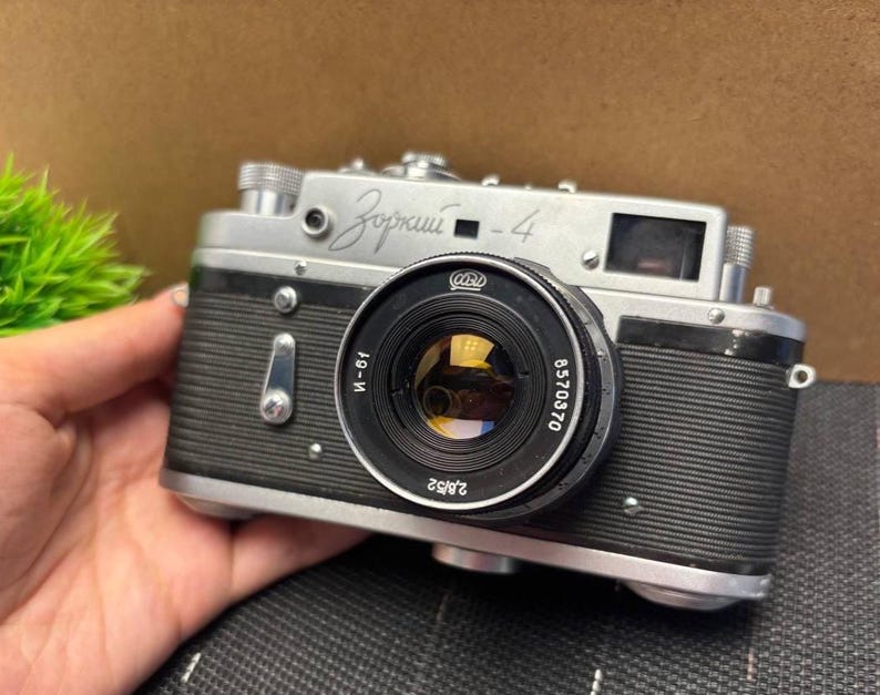 Working Film Camera,camera Zorky 4,vintage Soviet,camera for ...