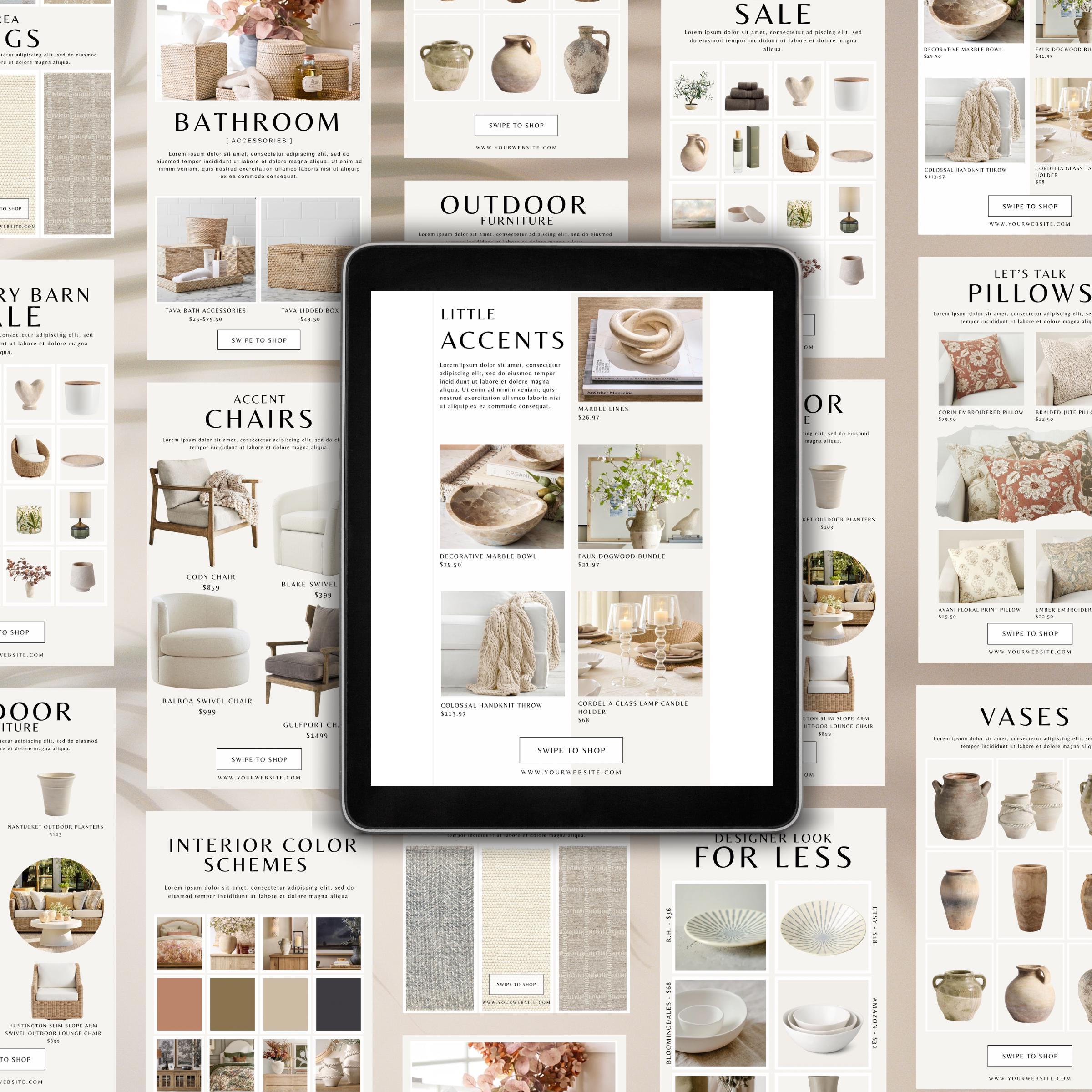 10 Editable Home Decor LTK Instagram Stories Canva Templates, LTK Home ...