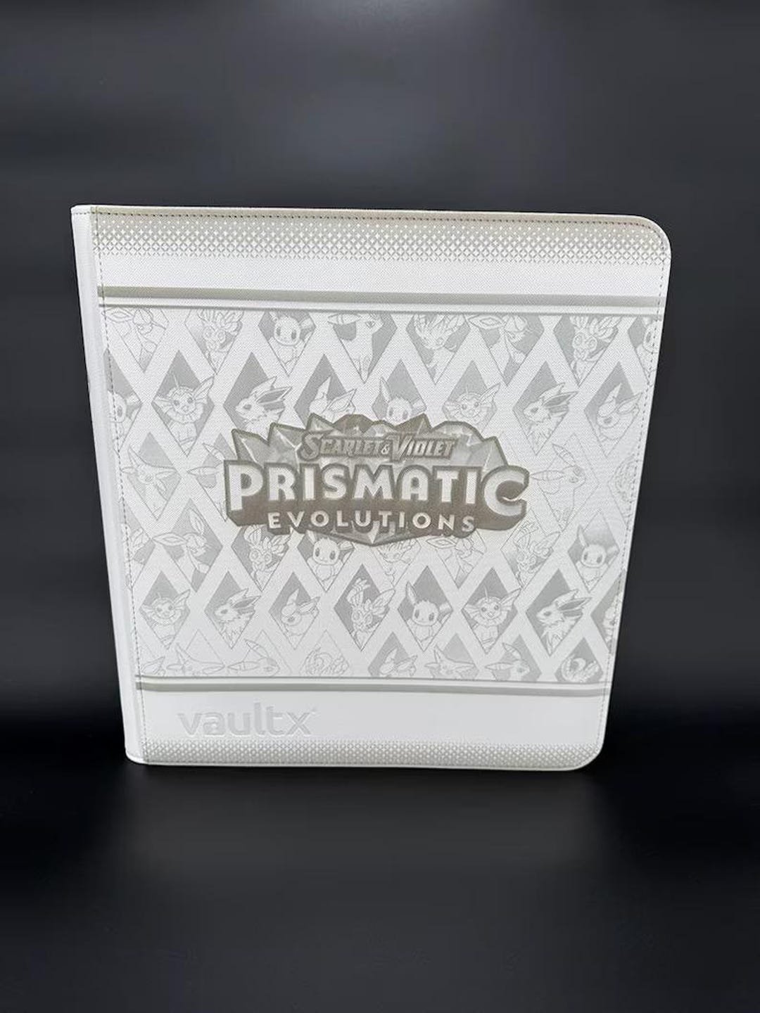 Pokemon Prismatic Evolution Vault X Binder white, 12 Pocket, 480 Side-loading Slots - Etsy