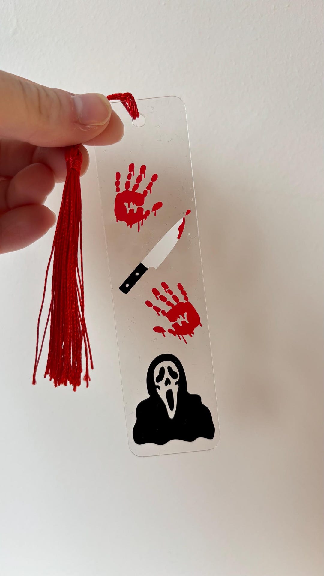 Horror Bookmark - Etsy