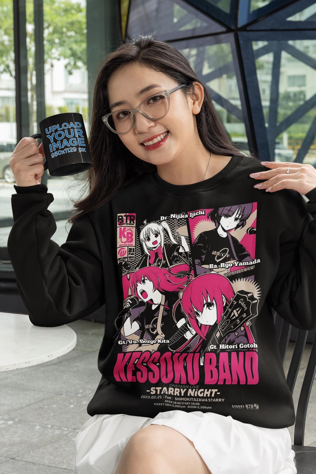 Waifu Anime Pullover, 90er Jahre Anime Manga Grafik T-Shirt, süßes ...