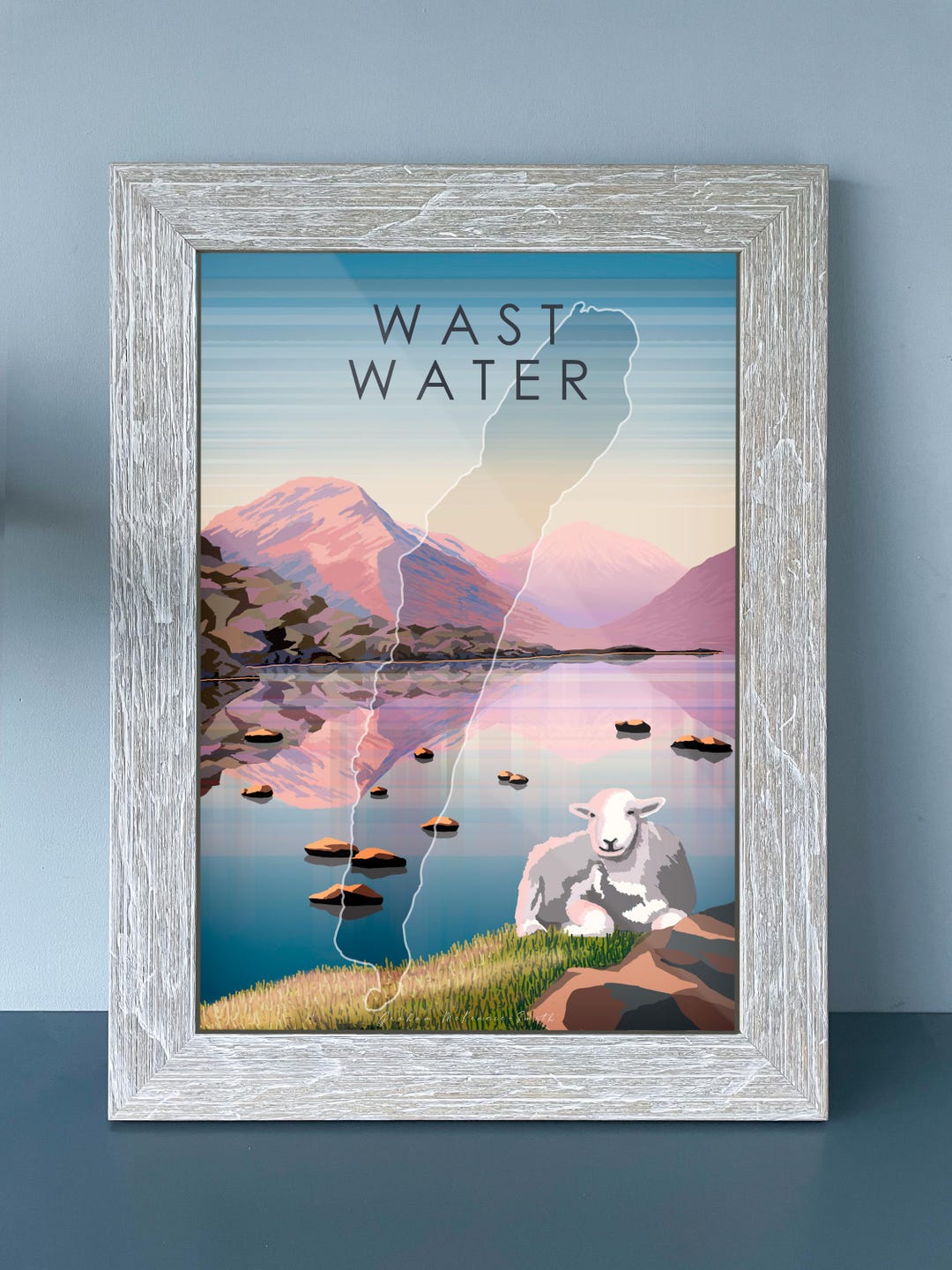 Wast Water Poster Print - Etsy