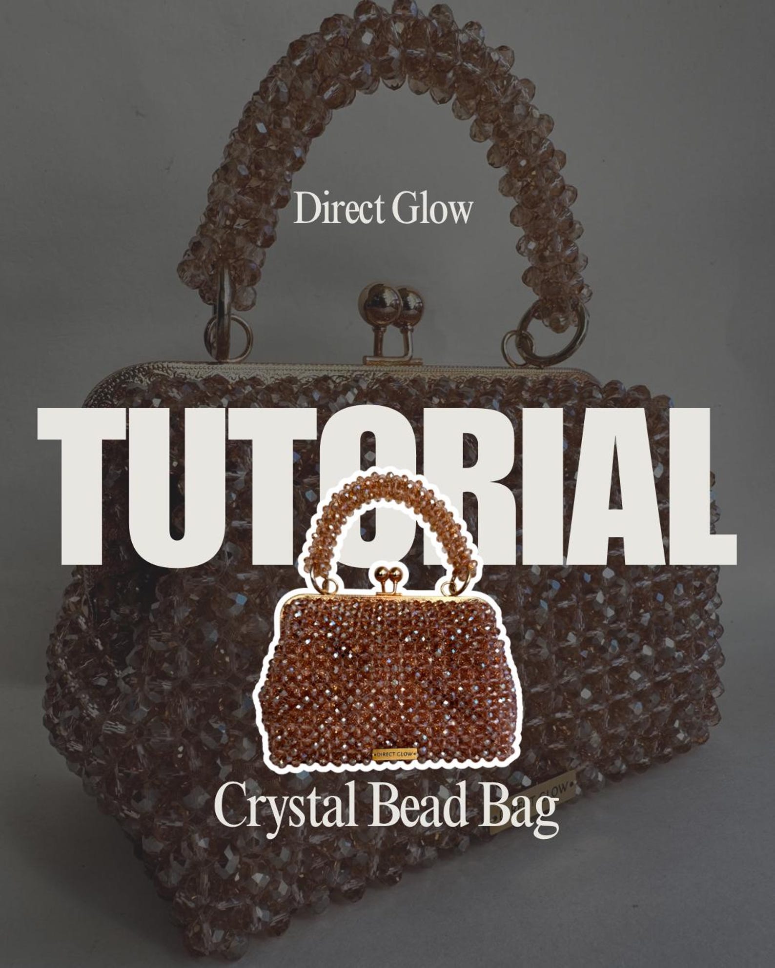 Beaded Crystal Purse Tutorial – DIY Beaded Bag PDF Pattern & Video ...