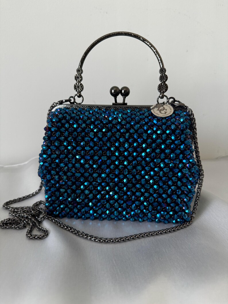 Beaded Crystal Purse Tutorial – DIY Beaded Bag PDF Pattern & Video ...