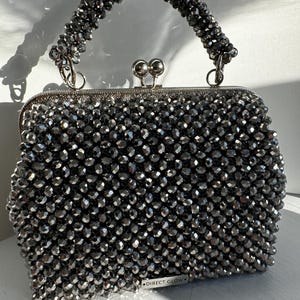 Beaded Crystal Purse Tutorial – DIY Beaded Bag PDF Pattern & Video ...