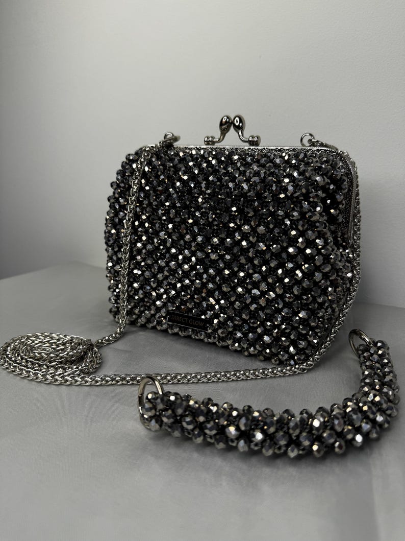 Beaded Crystal Purse Tutorial – DIY Beaded Bag PDF Pattern & Video ...