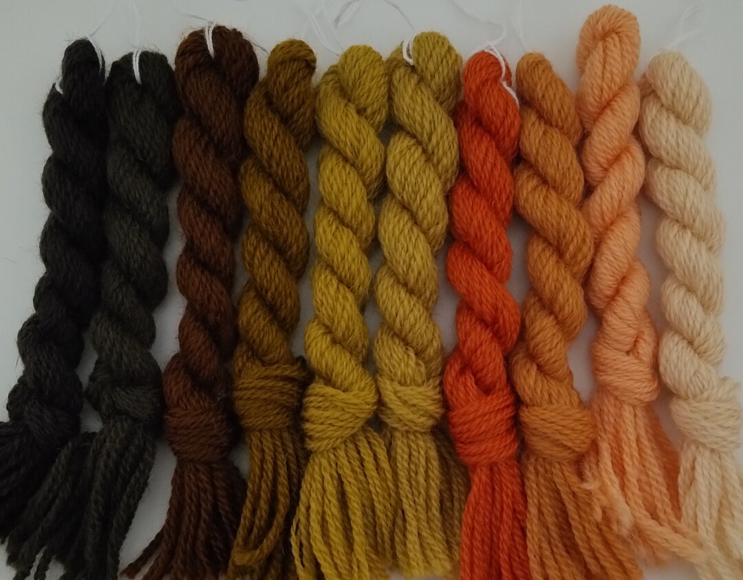 NEW - 80 Yards Paternayan Wool Needlepoint Yarn - 10 Skeins - Lot #12 ...