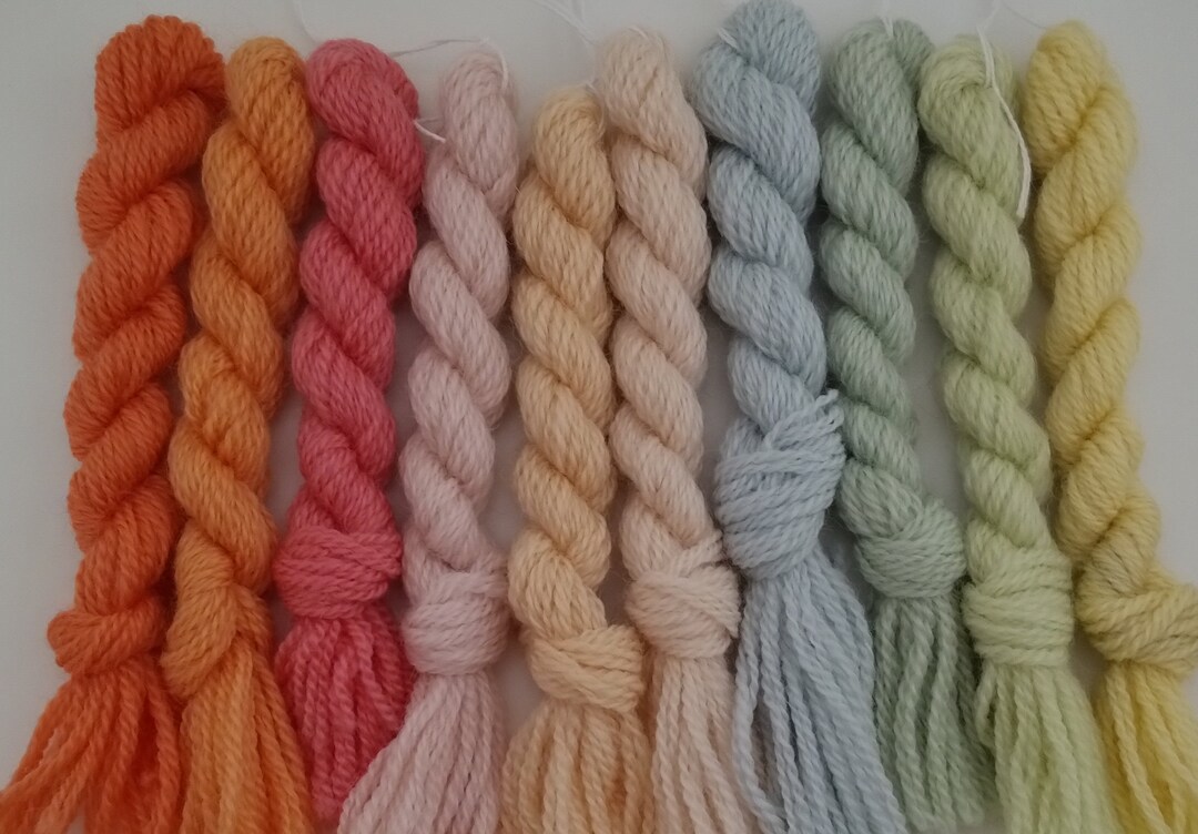 NEW - 80 Yards Paternayan Wool Needlepoint Yarn - 10 Skeins - Lot #20 ...