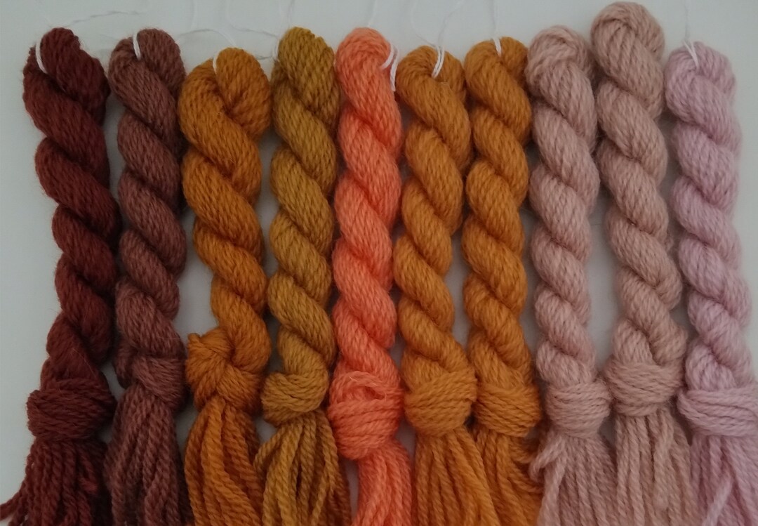 NEW - 80 Yards Paternayan Wool Needlepoint Yarn - 10 Skeins - Lot #25 ...