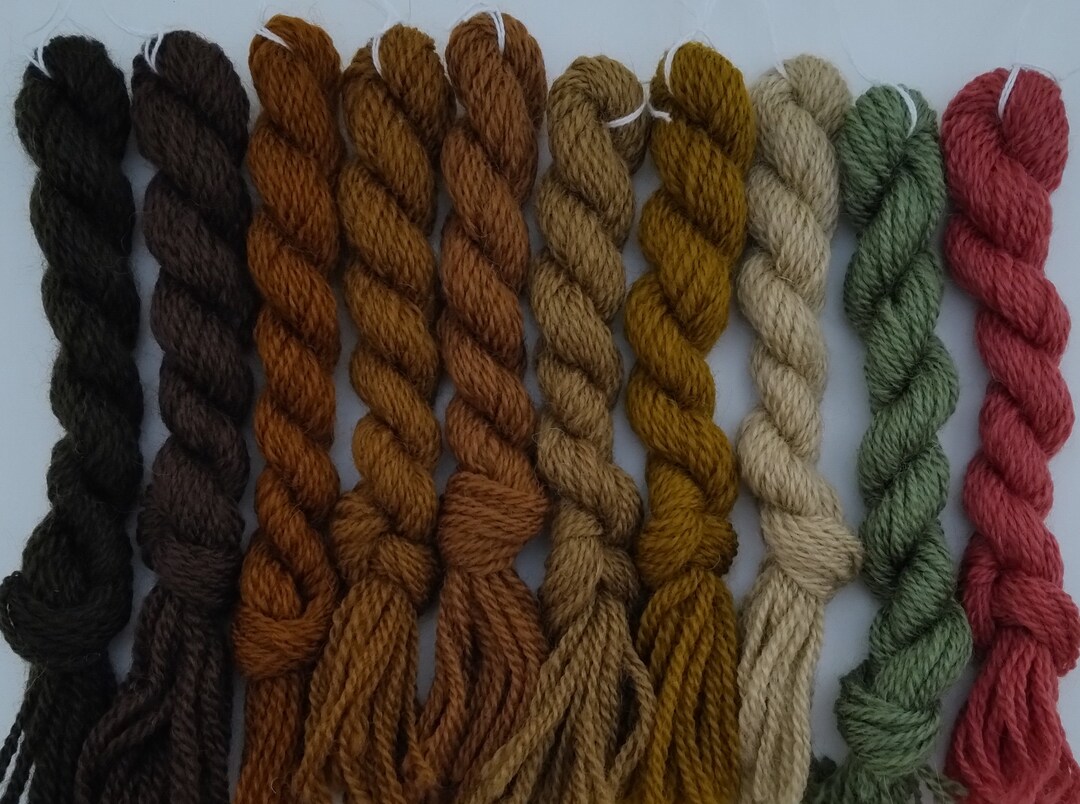 NEW - 80 Yards Paternayan Wool Needlepoint Yarn - 10 Skeins - Lot #59 ...