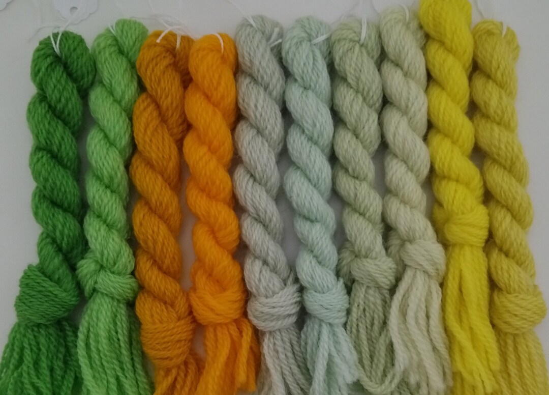 NEW - 80 Yards Paternayan Wool Needlepoint Yarn - 10 Skeins - Lot #15 ...